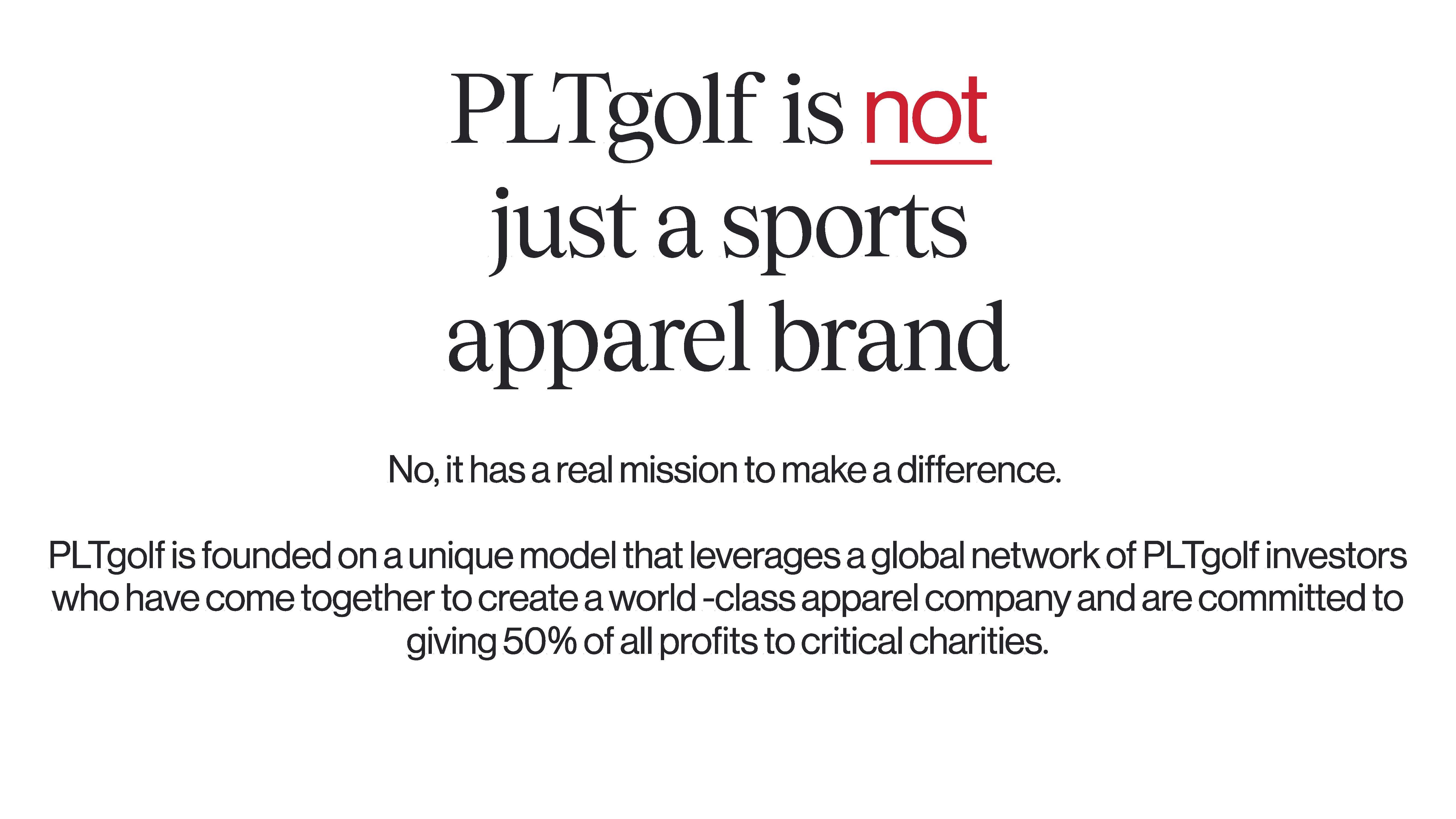PLTgolf | About Us